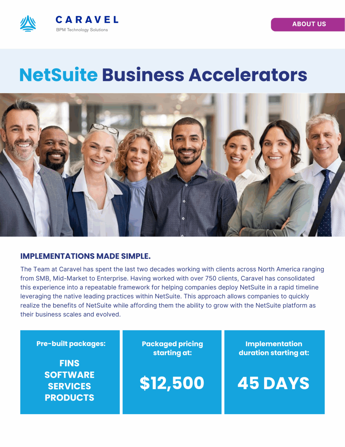Caravel Datasheet | NetSuite Business Accelerators - Caravel, BPM ...